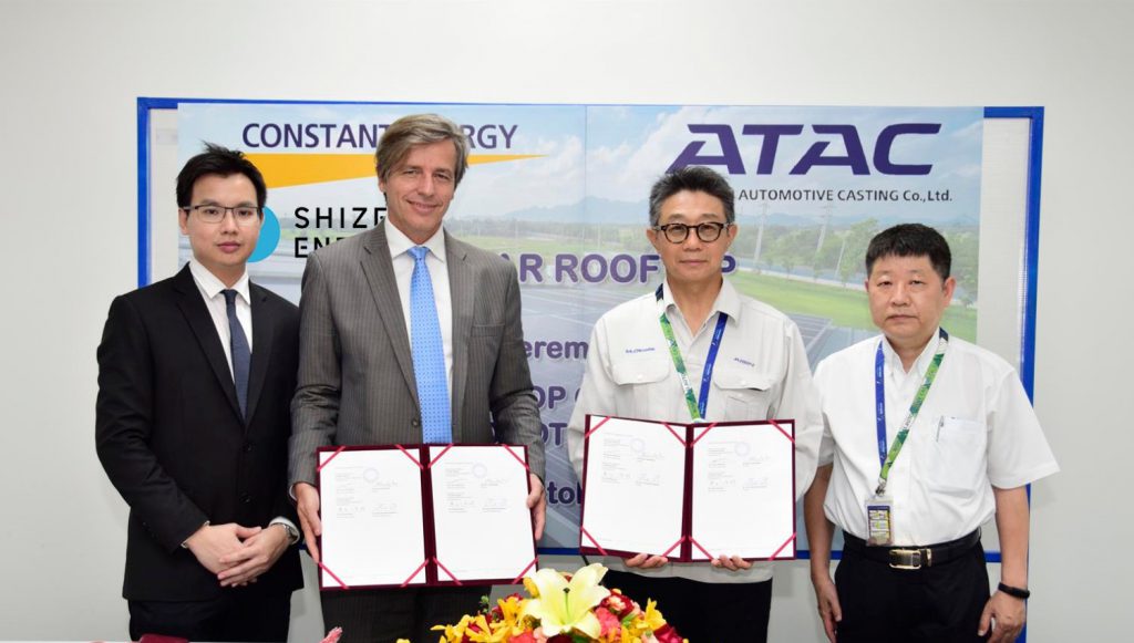 Aisin Thai Automotive Casting (Aisin Group) and Shizen Energy ...